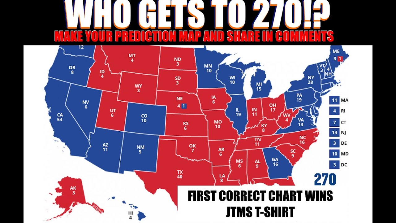 WINNER Of The 2024 PRESIDENTIAL ELECTION: JTMS OFFICIAL PREDICTION w ...