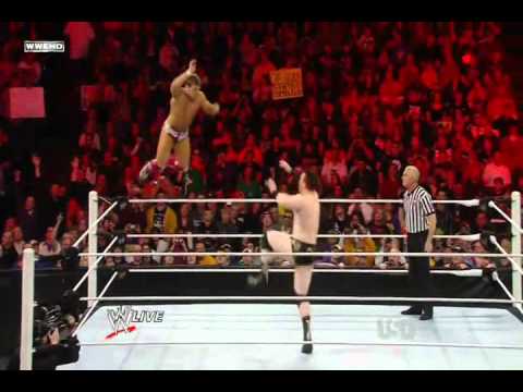BEST BROGUE KICK IN THE HISTORY OF THE WWE - YouTube