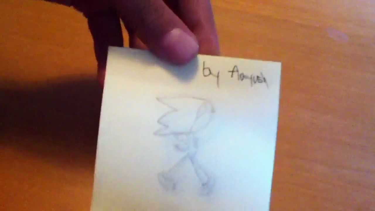 Sonic flipnotes - YouTube