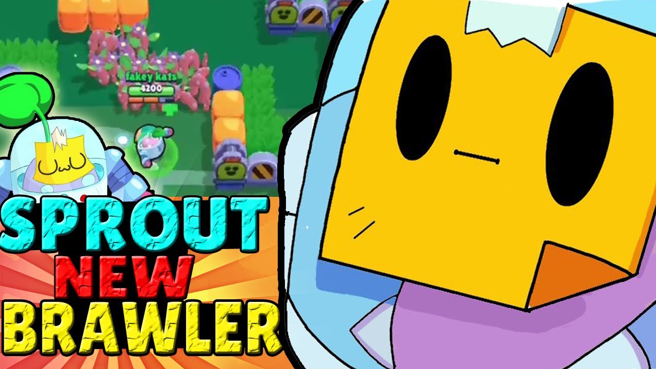 SPROUT EL NUEVO BRAWLER | ESTAS PREPARADO? | GAMEPLAY ESPAÑOL BRAWL ...
