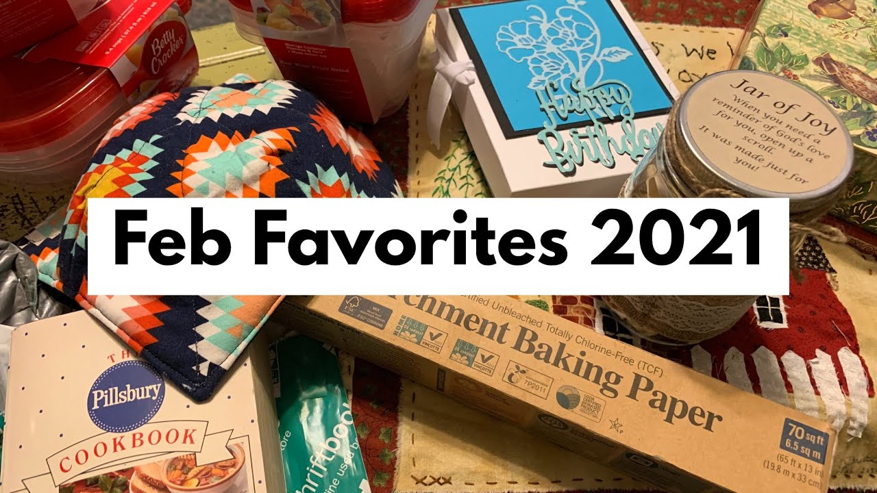 February Favorites 2021/Great Gift Ideas that I Received - YouTube