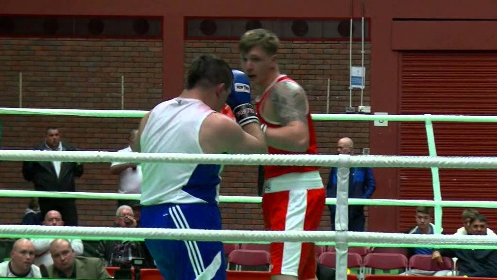 Liam Whitehouse V Darren Hughes, WELSH ABA BOXING 91KG+ FINAL 2015 ...