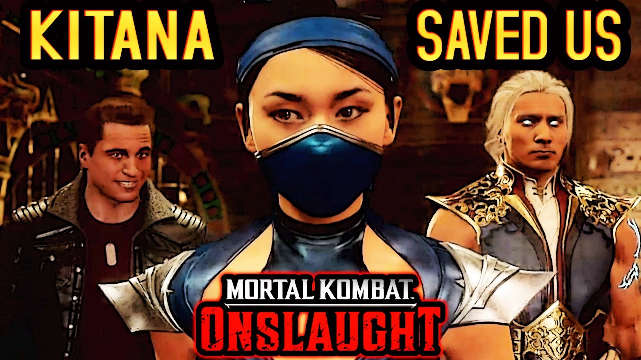 Mortal Kombat Onslaught. Kitana Saved Our Life! Shao Kahn's Prison ...