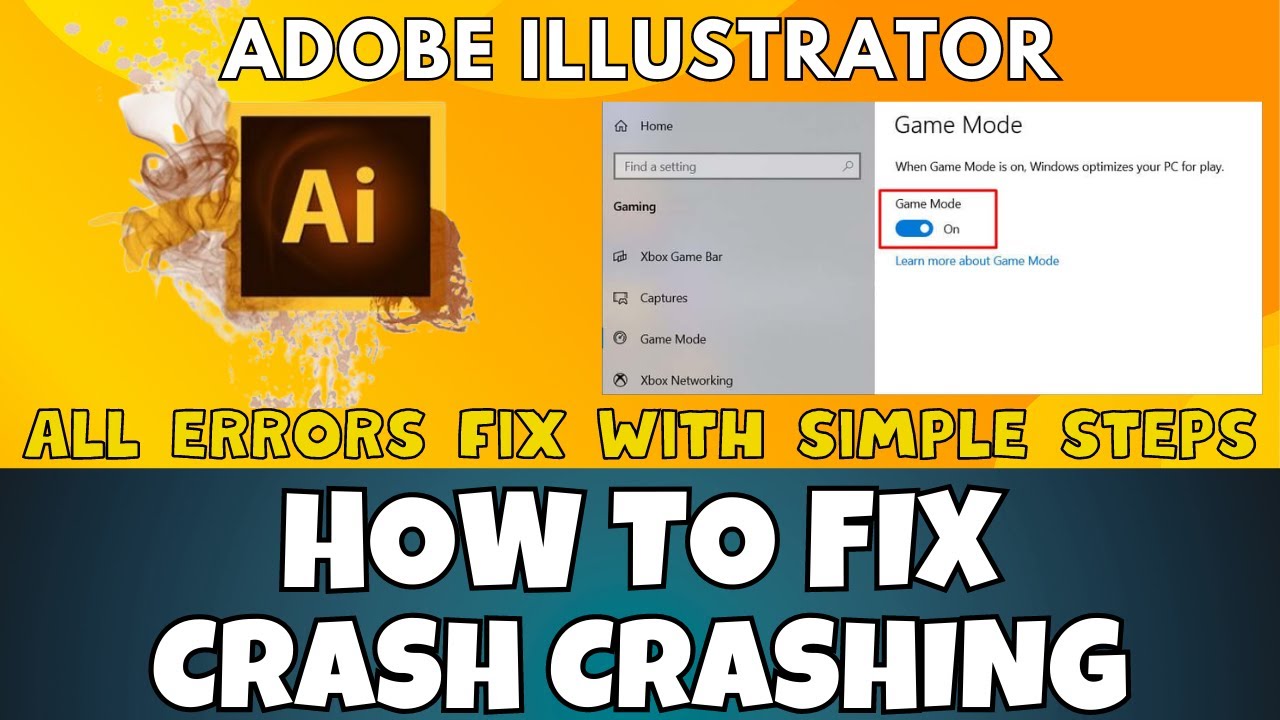 How to Fix Adobe Illustrator Crashing Issue (2023) 100% Working Method ...
