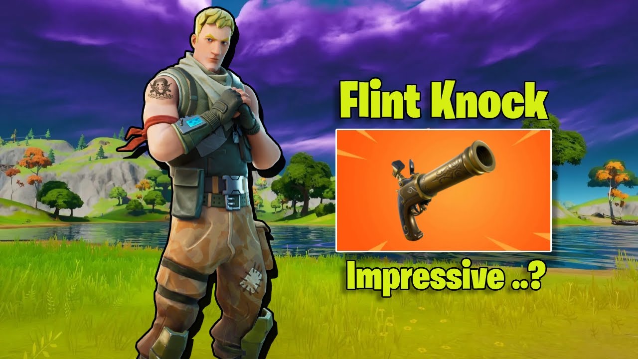 70% Flint Knock Pistol Challenged...! FORTNITE - PS5 [4K 60FPS] - YouTube