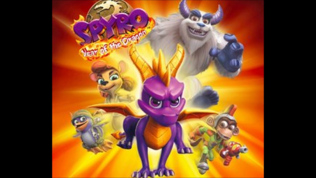 Spyro 3 Year Of The Dragon Theme Music with Spyro Reignited Trilogy ...