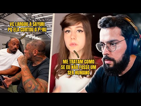 SAYURI CHOROU APÓS BALESTRIN FAZER PIADA COM ELA