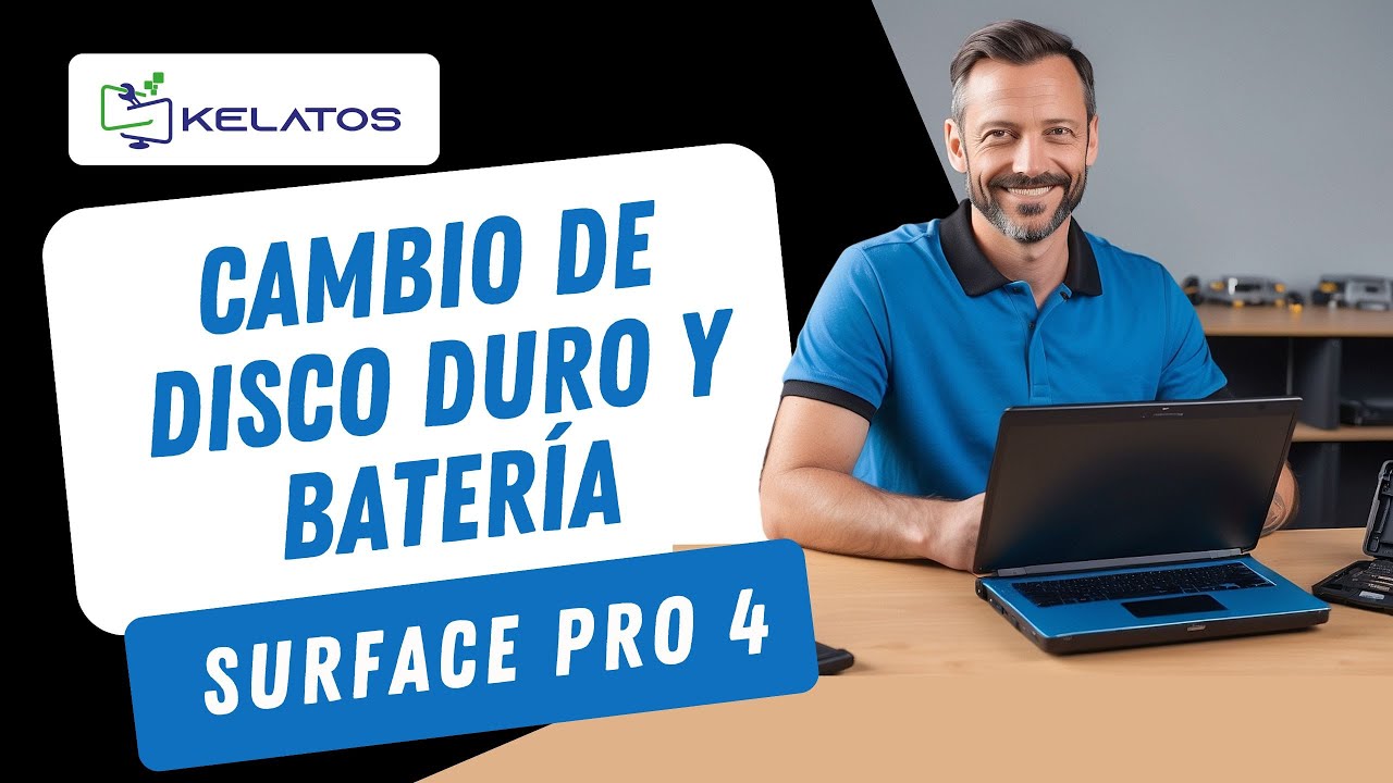 ¿ Cómo cambiar el disco duro y la batería de un Microsoft Surface Pro 4 ...