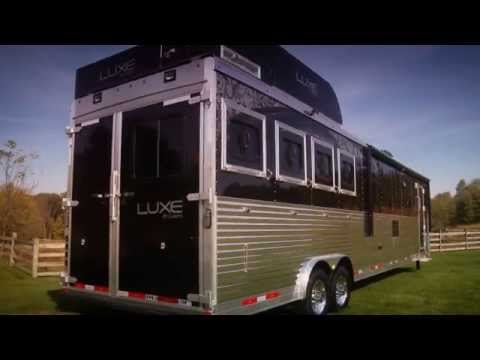 Lakota - Luxe Living Quarter Horse Trailers - YouTube