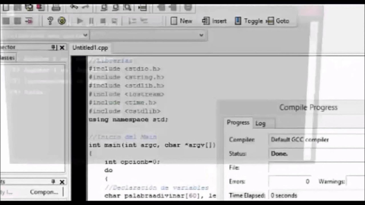 El Ahorcado en Java, Lenguaje C y Visual Basic - YouTube