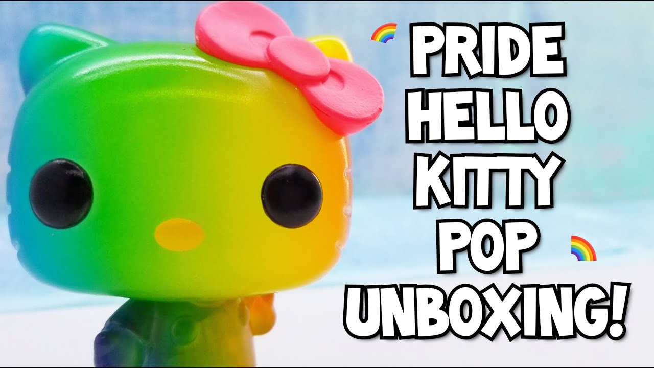 Hello Kitty Funko PRIDE Pop Unboxing and Review!!! (Rainbow) - YouTube