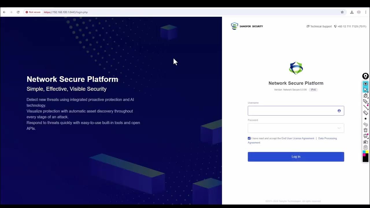 How to reset the SANGFOR Next Generation Firewall | DVCOM Technical Lab - YouTube