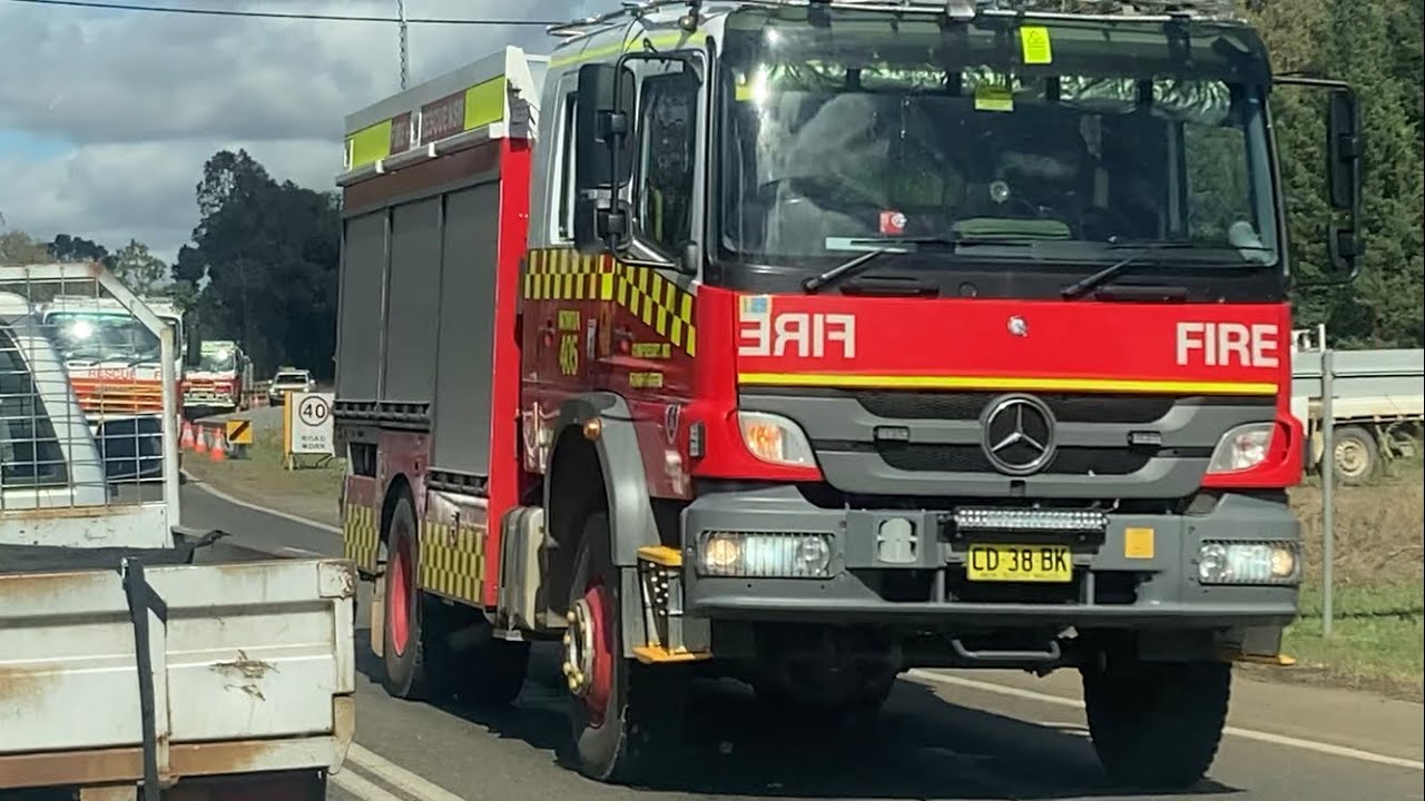 Fire And Rescue NSW - CAFS Pump 405 + Pumper 426 + Tanker 464 ...