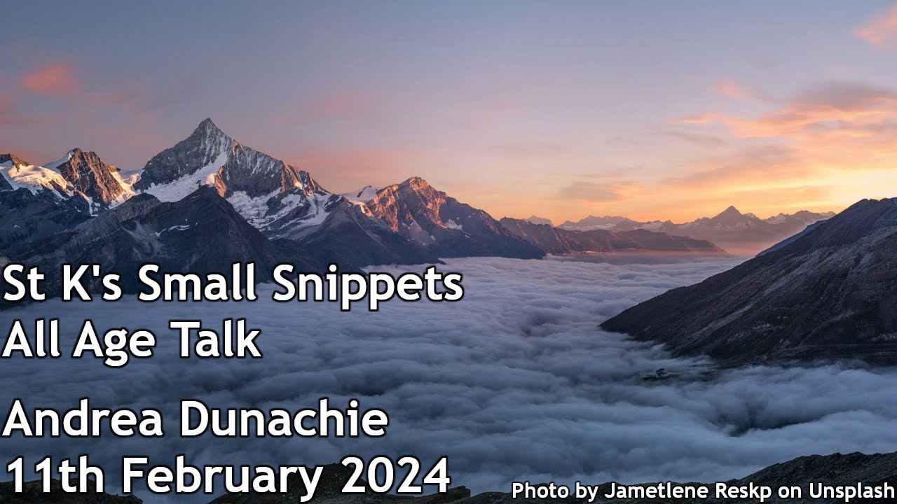 All Age Talk | Andrea Dunachie | 11th February 2024 - YouTube