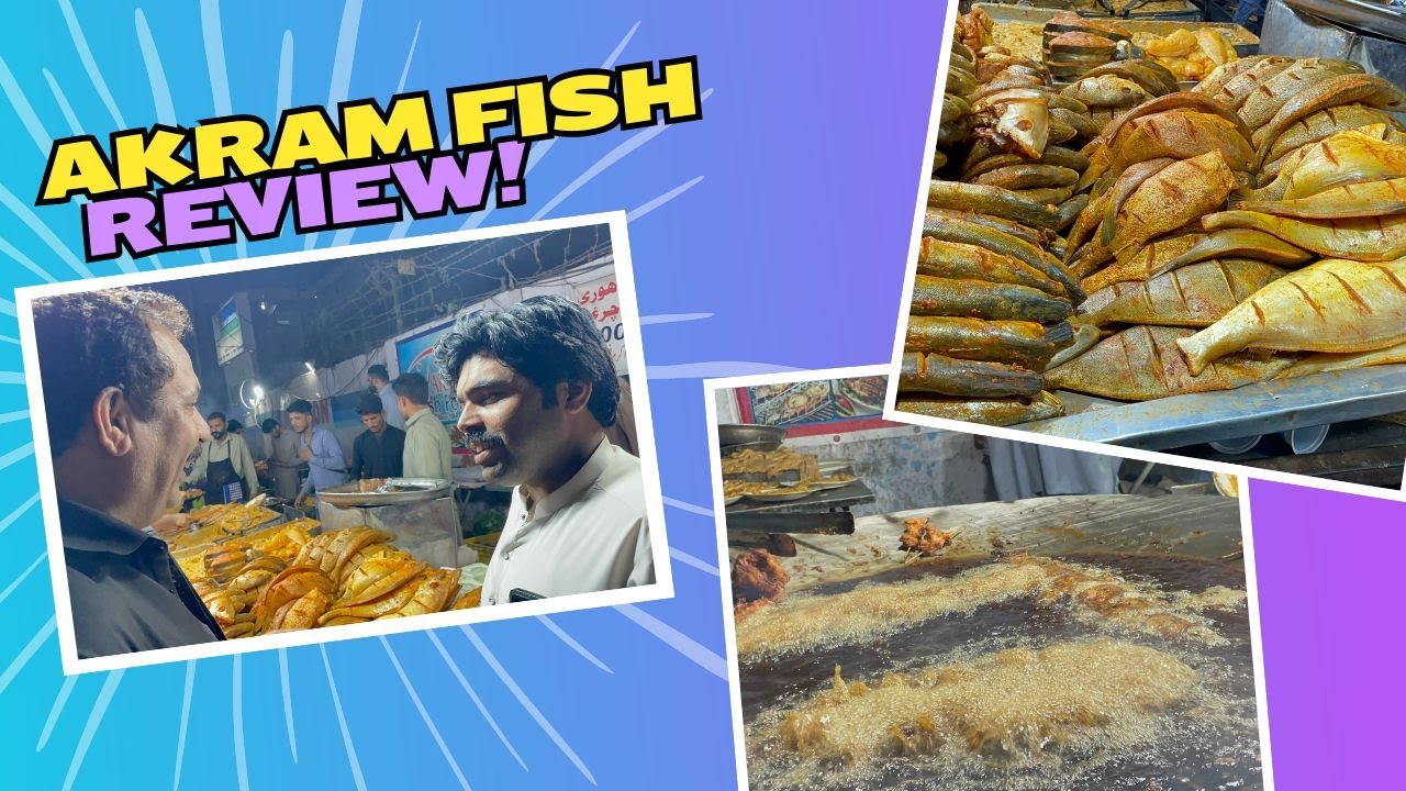 Famous Fish Point | Akram Fish Review | Best Sea Food In Karachi - YouTube