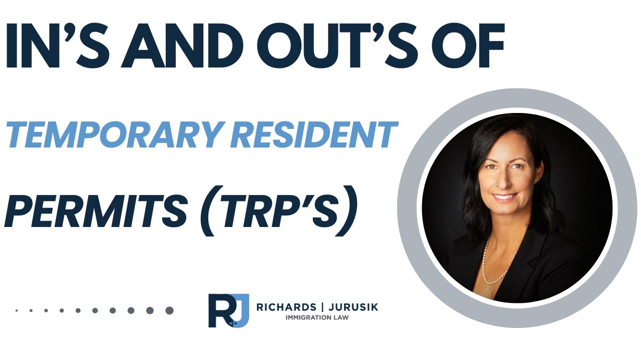 In's and Out's of Temporary Resident Permits (TRP's) - YouTube