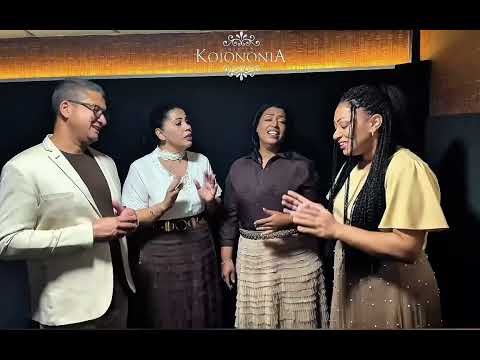 TOCOU ME ( Cover Quarteto Koiononia) - YouTube