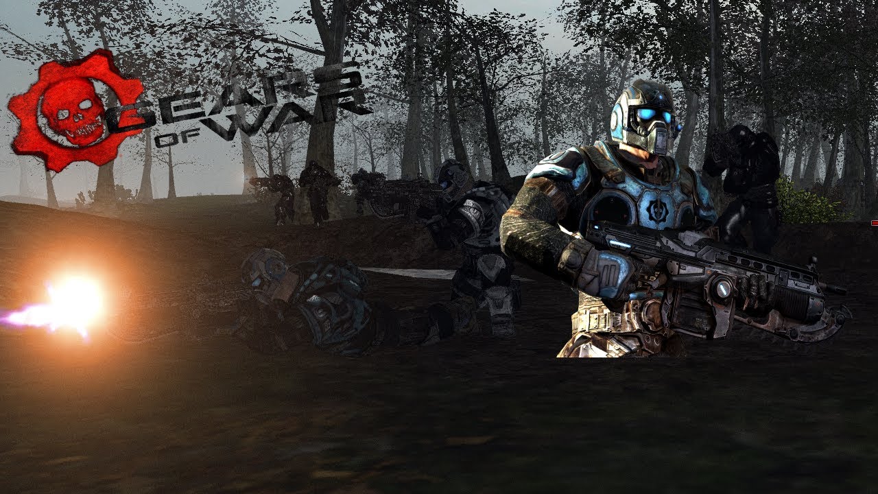 Gears of War | Men of War Assault Squad 2 | COG Attack | - YouTube