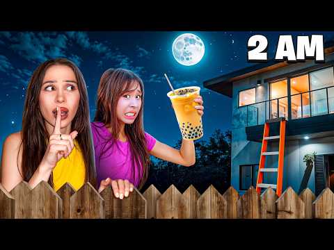 SNEAKING Out at 2AM (Gone Wrong)