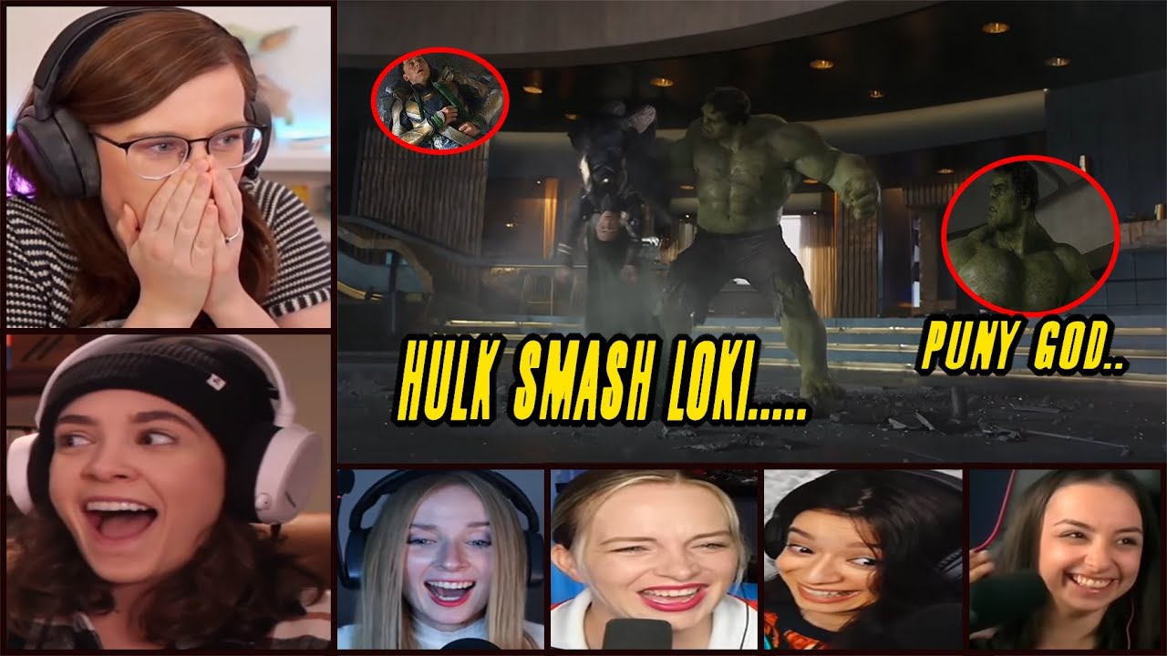 The Avengers Hulk Smash Loki