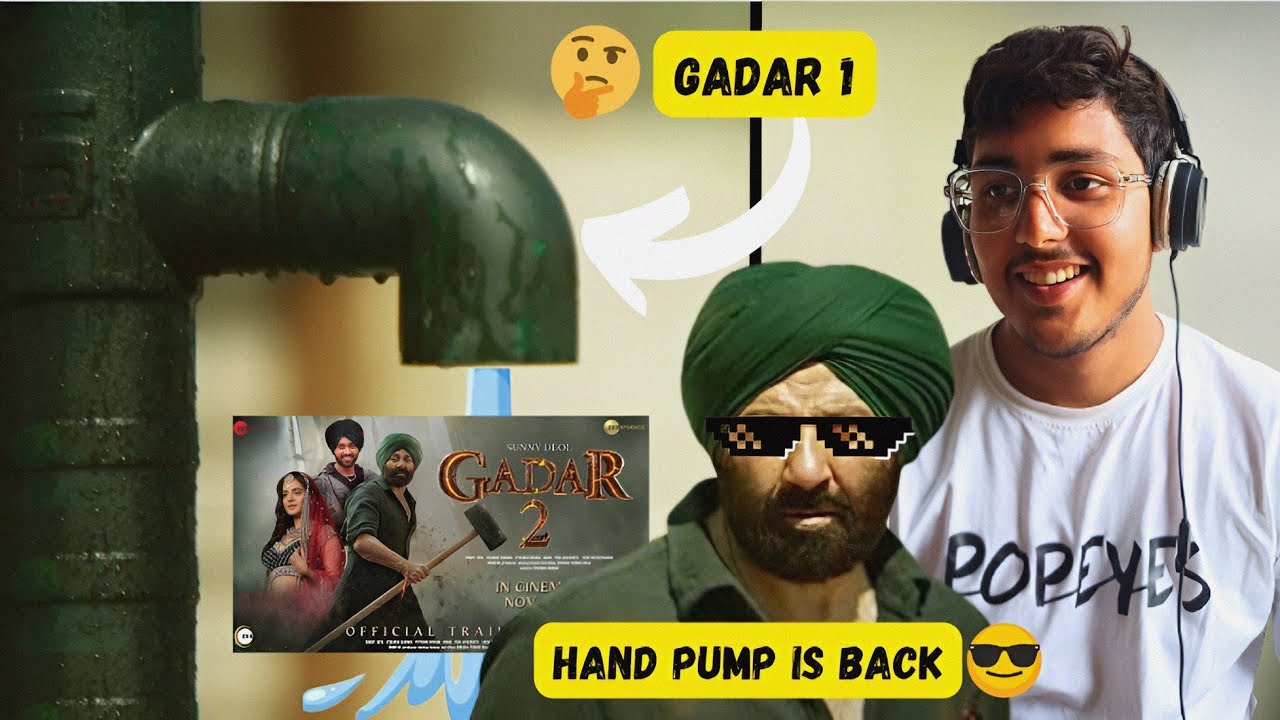 HAND PUMP IS BACK | GADAR 2 - Trailer Reaction - YouTube