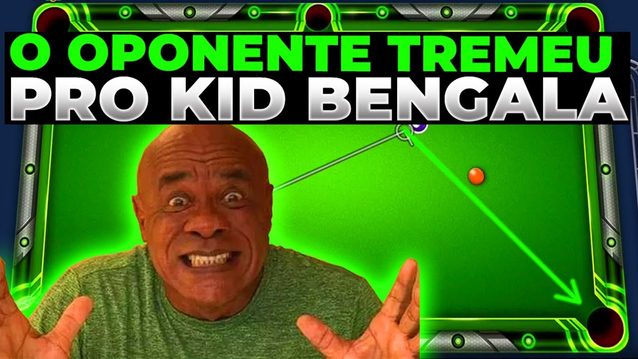 💥 ESSE É O PODER DO KID BENGALA, JOGANDO NO EVENTO ALIEN WIN STREAK 8 BALL POOL - YouTube