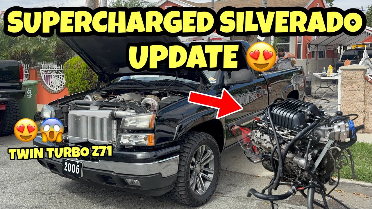 6.2 SUPERCHARGED SILVERADO UPDATE 😍 - YouTube
