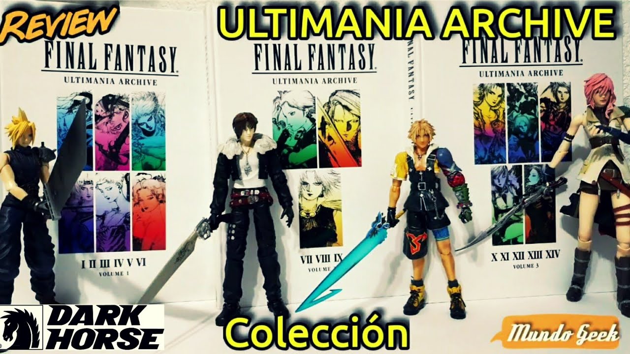 Review: FINAL FANTASY Ultimania Archive Vol. 1, 2 y 3. Dark Horse ...