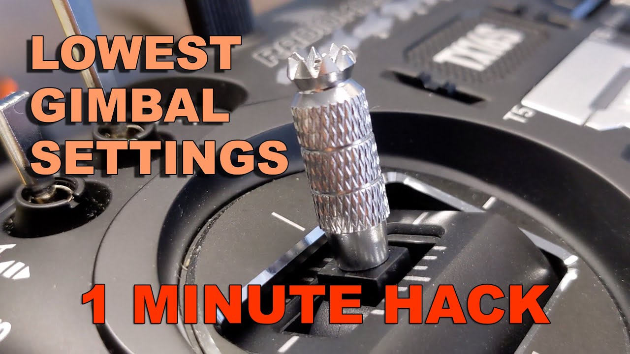 Radiomaster TX16s - 1minute gimbal stick end hack - YouTube