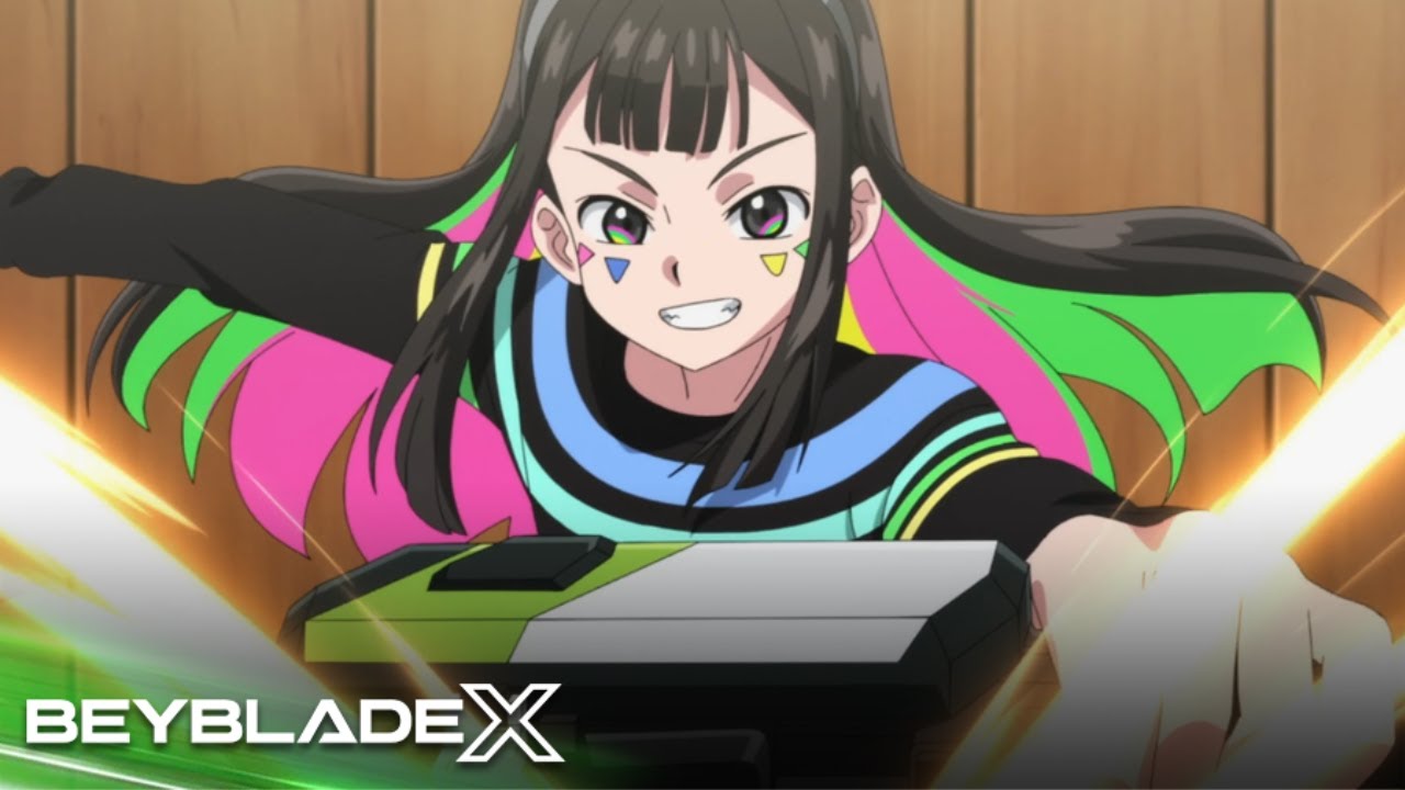 (ENG DUB) Multi Practices With Robin | BEYBLADE X | Team Persona (HD ...