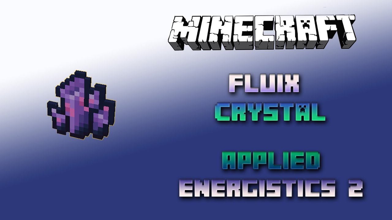Fluix Crystal 📀 Minecraft Applied Energistics Tutorial 📀 Deutsch ...