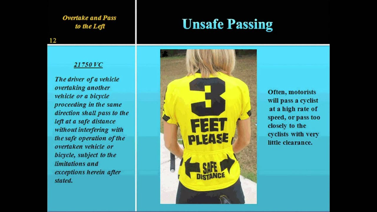 2010 LAPD - Bicycle Awareness - Training Video - YouTube