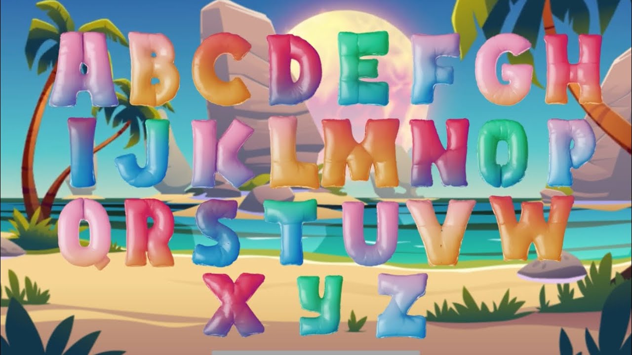 A to Z song ABC SONG LEARNING EDUCATIONAL VIDEO PRESCHOOL KINDERGARTEN ...