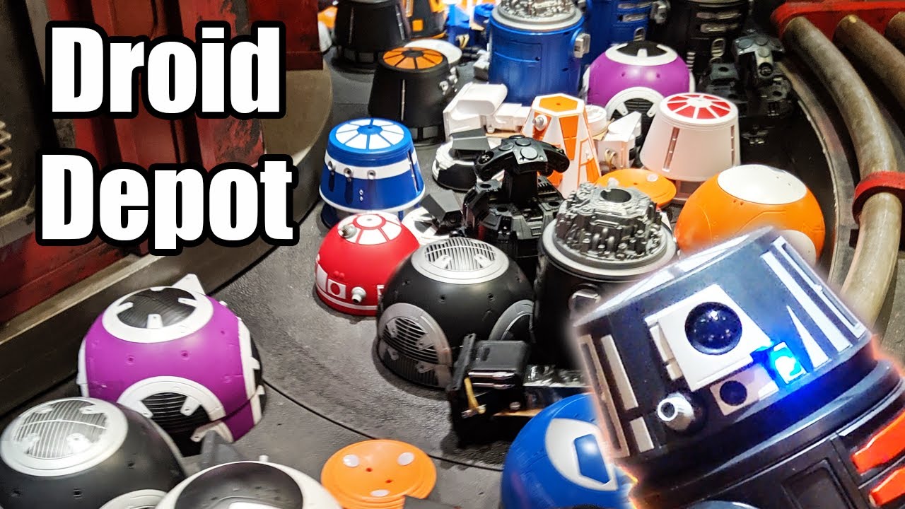 Droid Building Experience at the Droid Depot in Galaxy's Edge ...