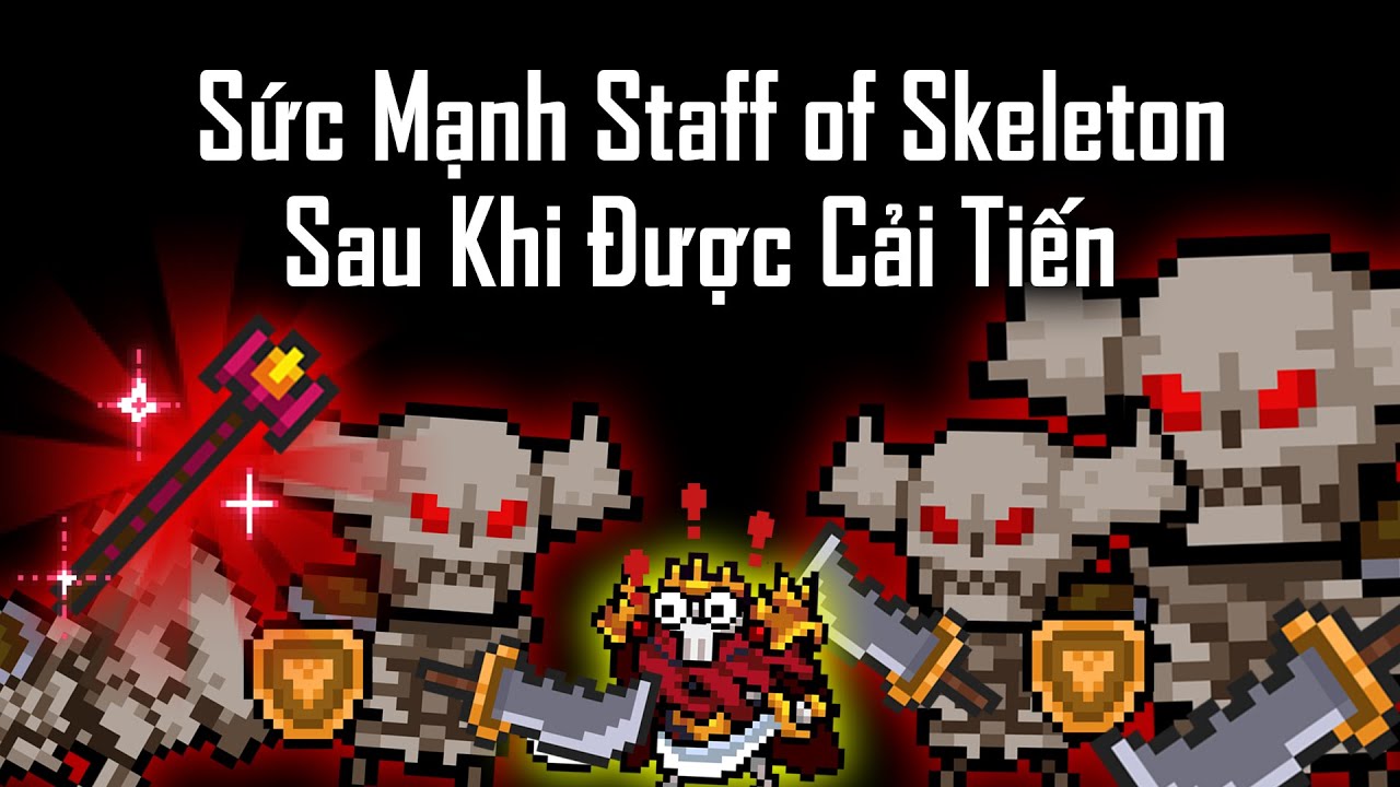 Bigger Skeleton! - Staff of Skeleton After Improvement // Soul Knight 5 ...