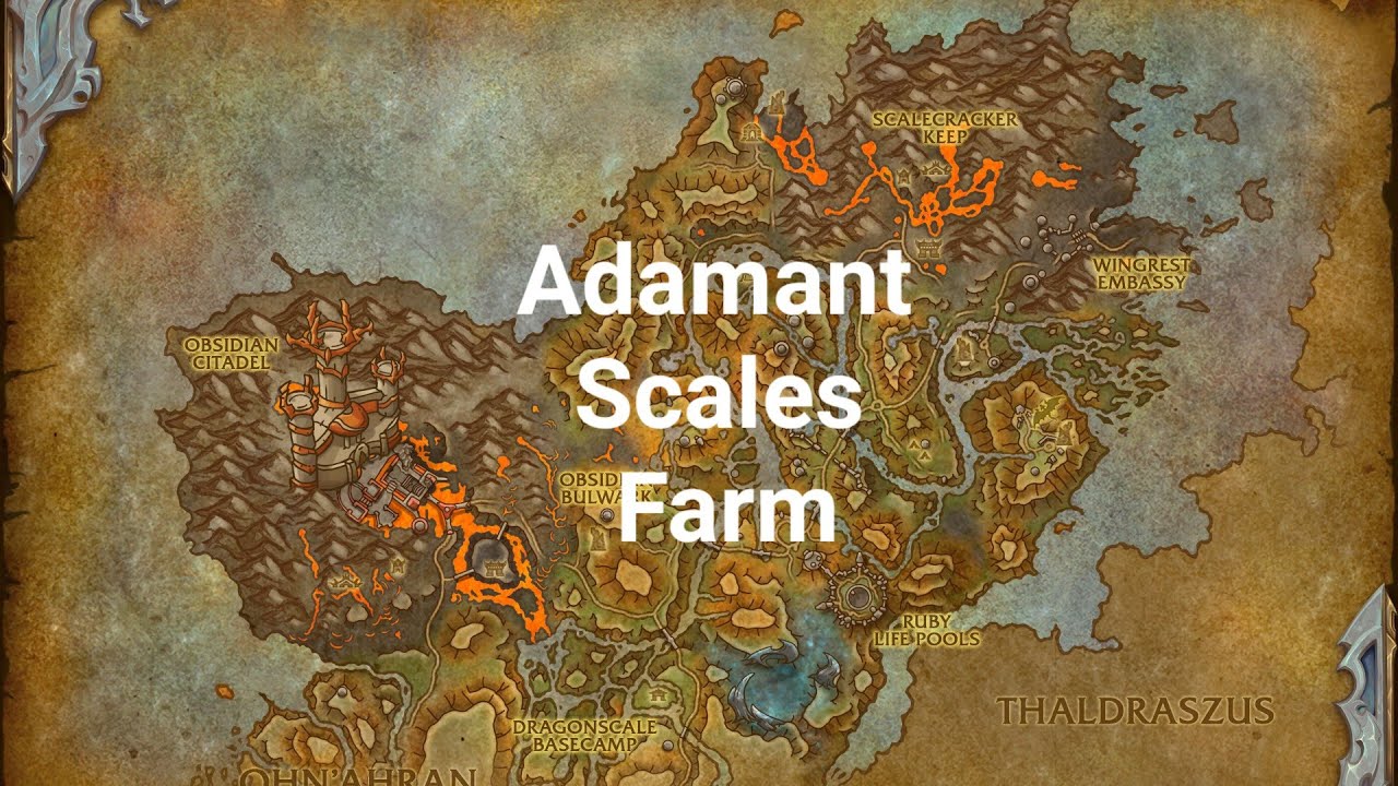 Best Adamant Scales Farm - World of Warcraft Dragonflight - YouTube