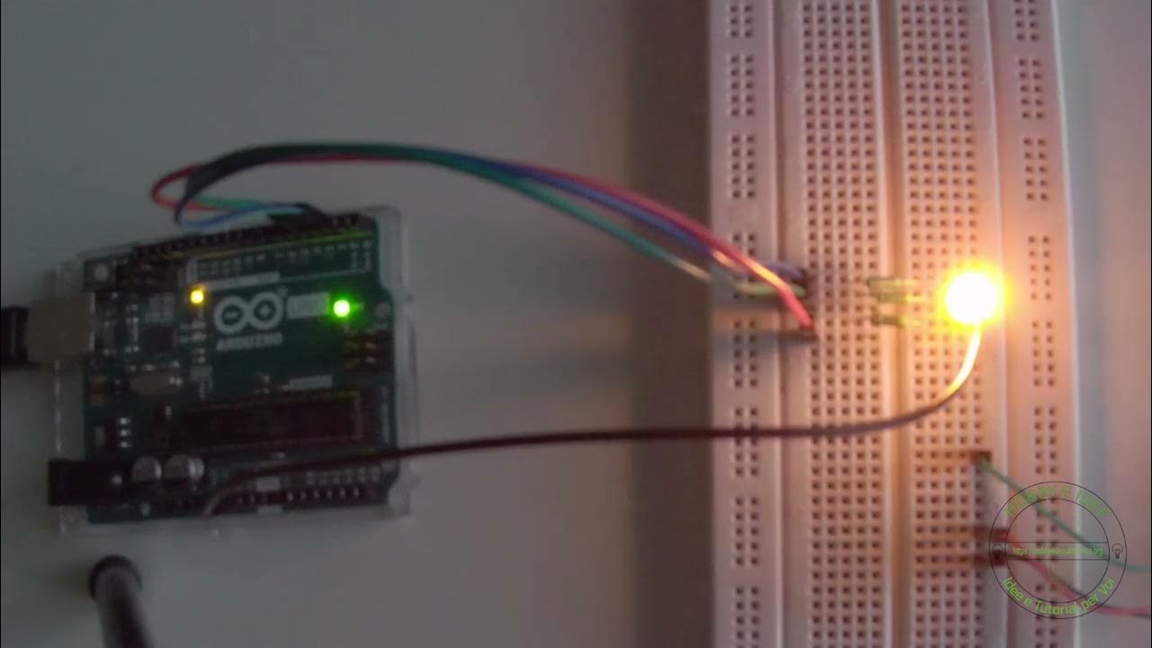 Arduino effetto tremolante RGB - YouTube