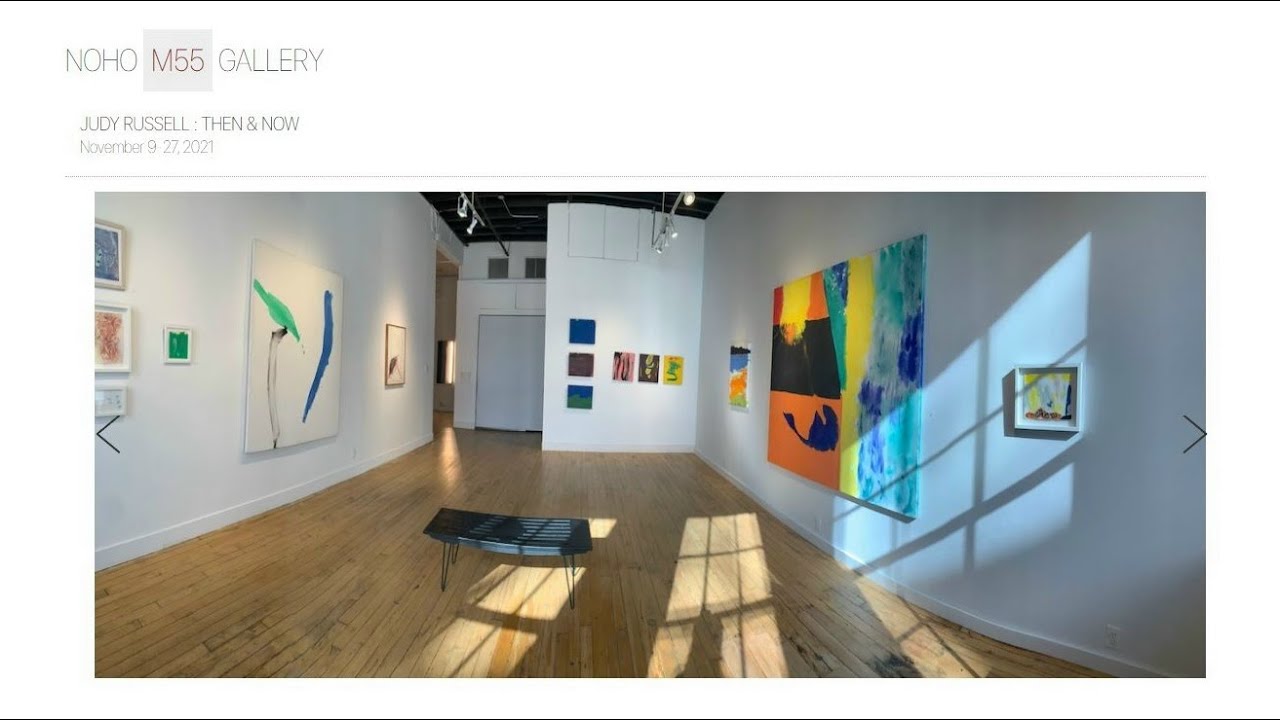 NOHO | M55 GALLERY - Judy Russell / Jason Smeltzer - YouTube