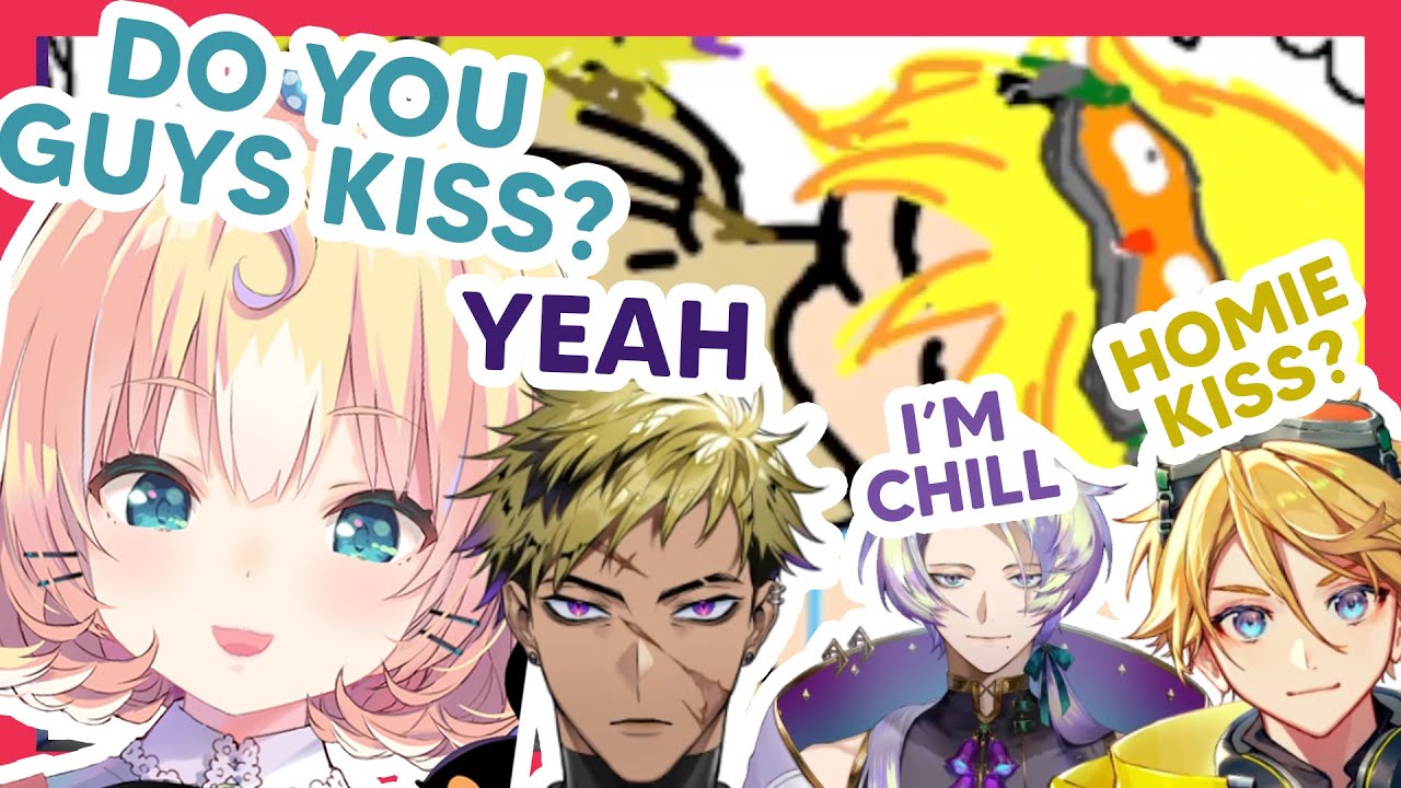 Vanta and Wilson homie kiss broke NijiEN on Millie's Birthday 【NIJISANJI EN】 - YouTube