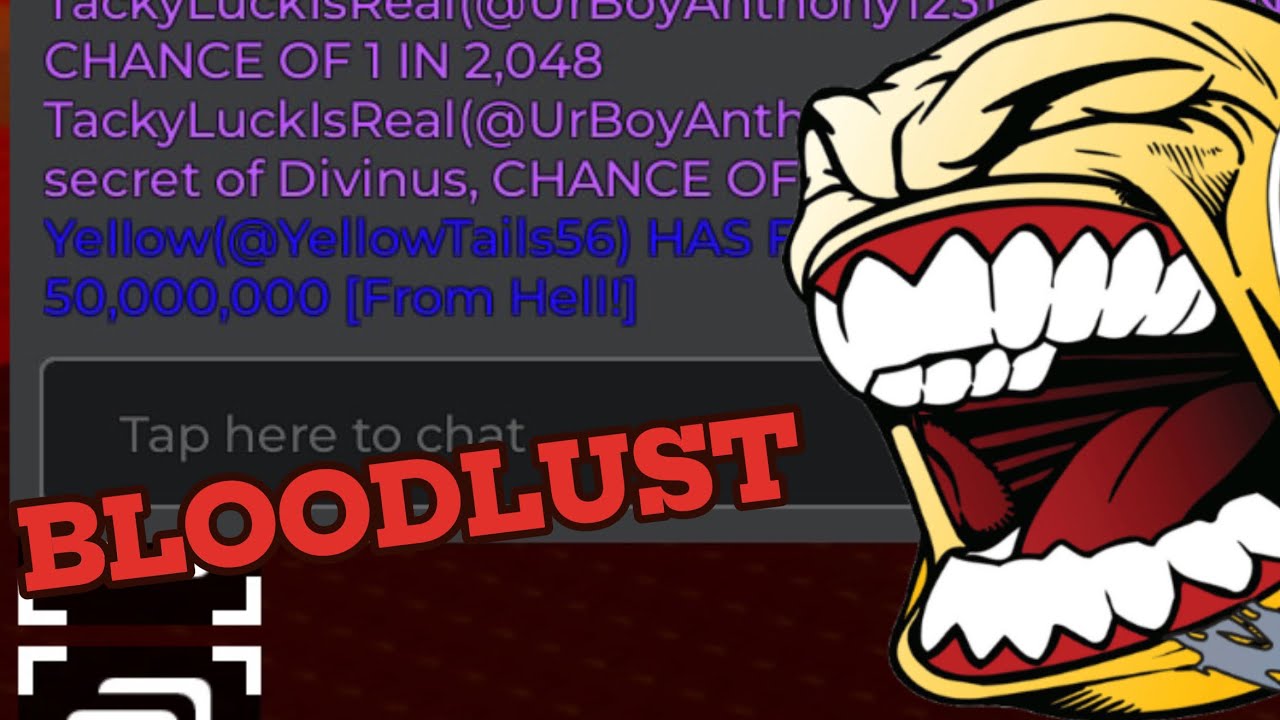I ROLLED BLOODLUST??? (Roblox- Sol’s rng) - YouTube