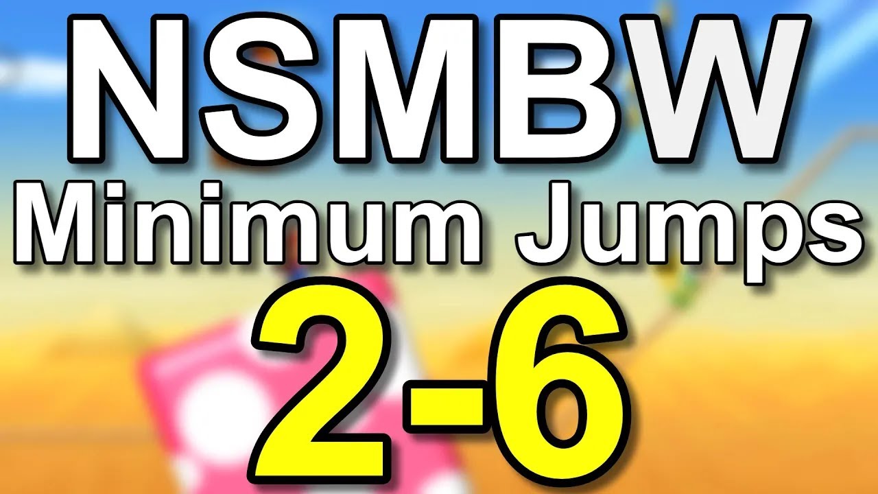 Nsmbw Minimum Jumps 2 6 Splice Youtube