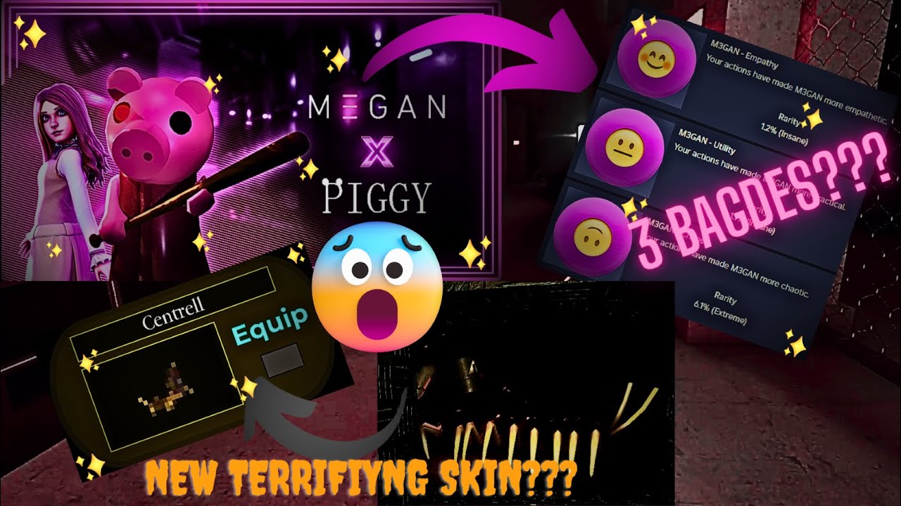 I completed the new Megan Event in Piggy and played with the NEW ...
