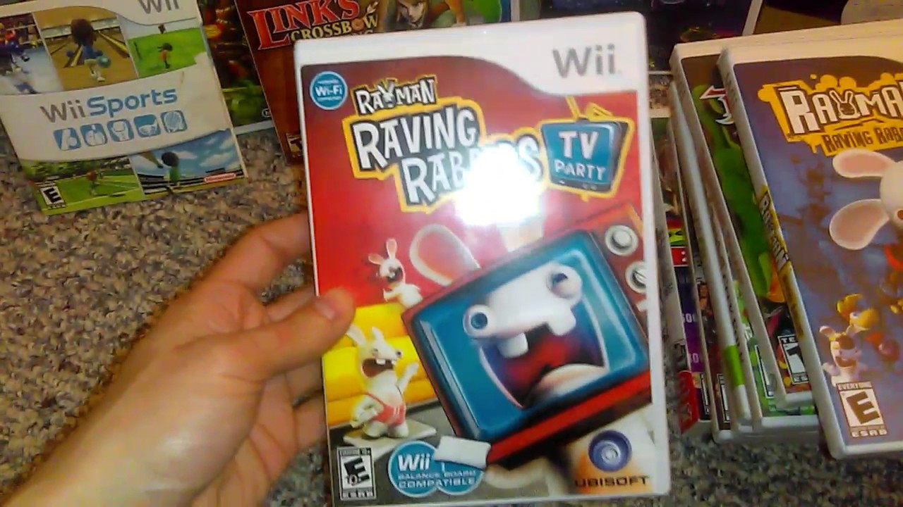 My Wii collection - YouTube