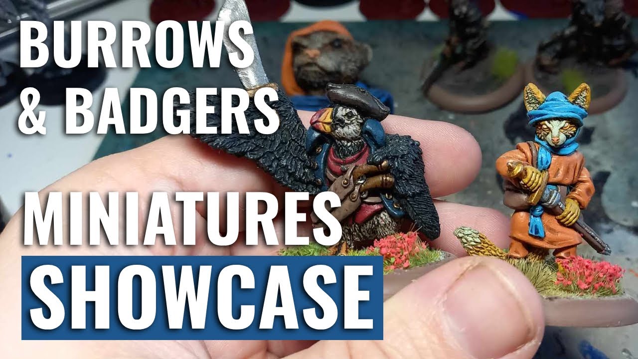 Burrows & Badgers Miniatures Showcase | What's In My Collection? - YouTube