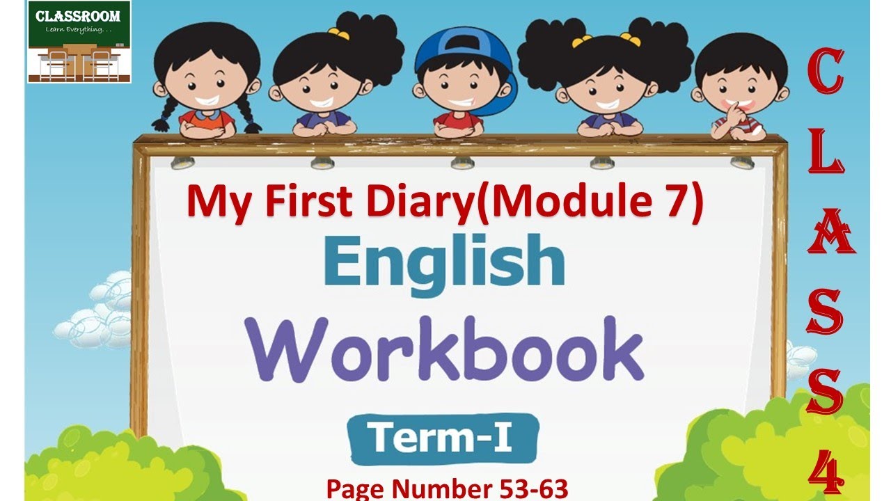 my first diary ennum eluthum | 4th standard english workbook chapter ...