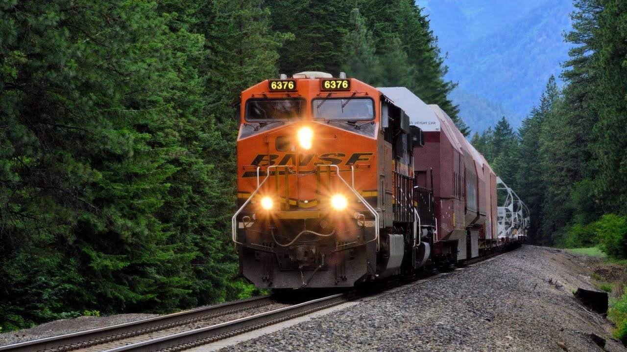 BNSF Scenic Subdivision: West Winton and Nason Creek - YouTube