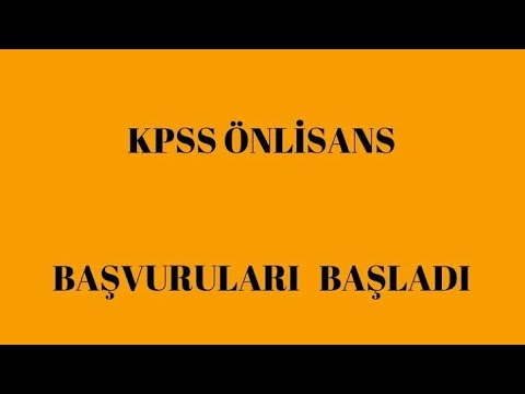 2022 KPSS ÖNLİSANS BAŞVURULARI BAŞLADI NASIL BAŞVURU YAPILIR?? GÖRÜNTÜLÜ ANLATIM (3-15 AĞUSTOS)