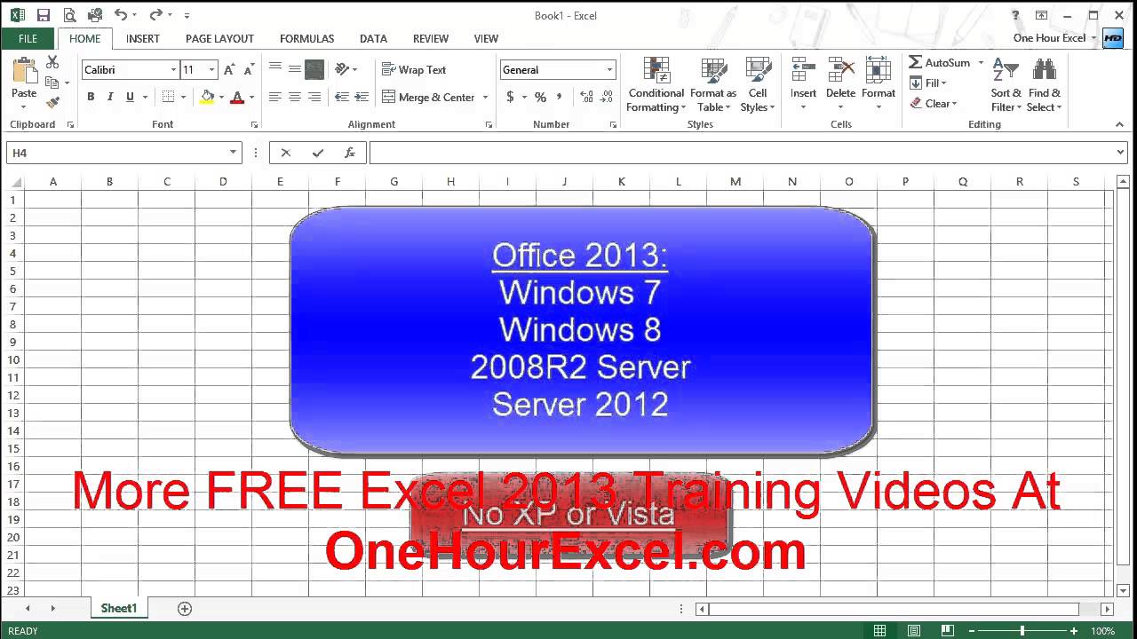 Get The Ultimate Excel 2013: Free Excel Tutorial & Excel Training HD ...