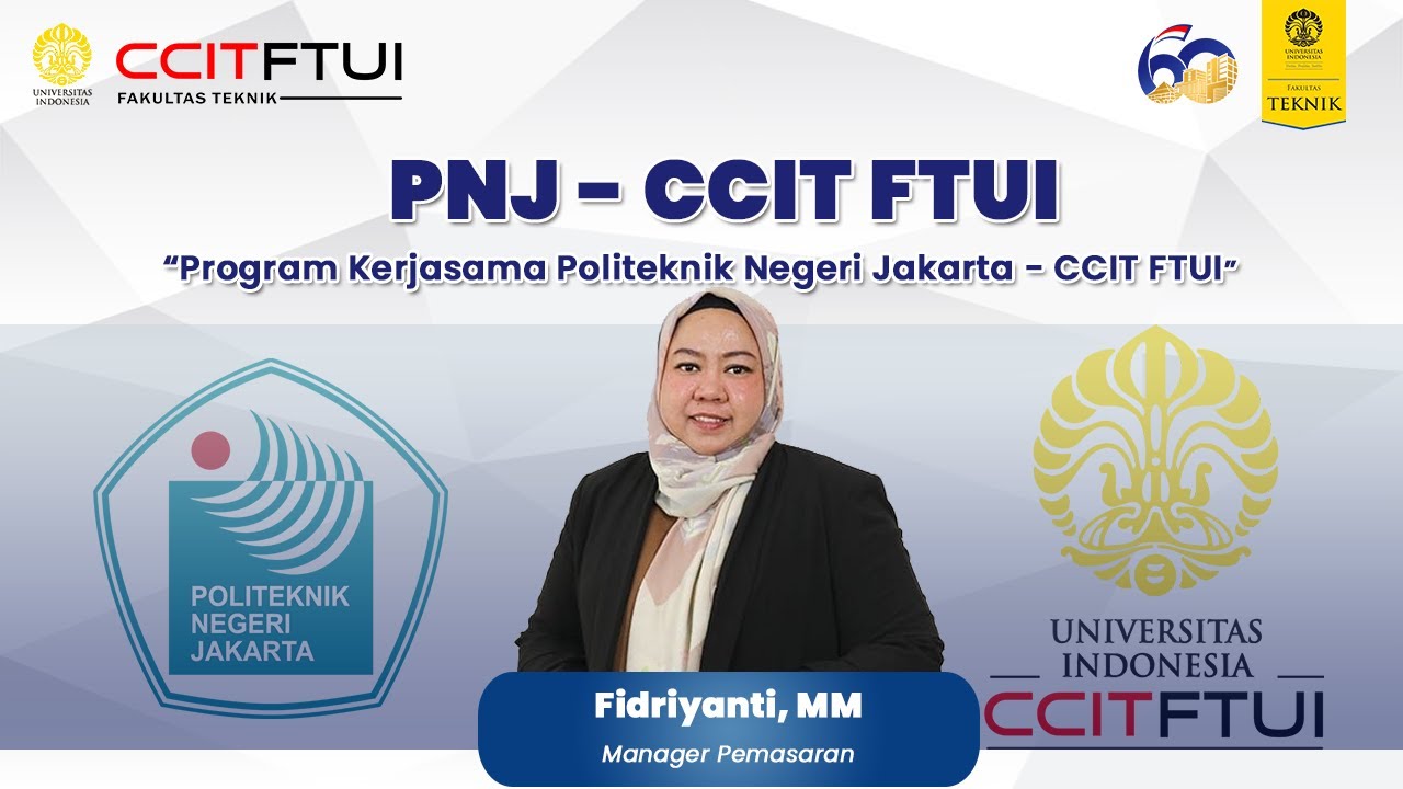 Program Kerjasama Politeknik Negeri Jakarta dan CCIT FTUI 2024 - YouTube