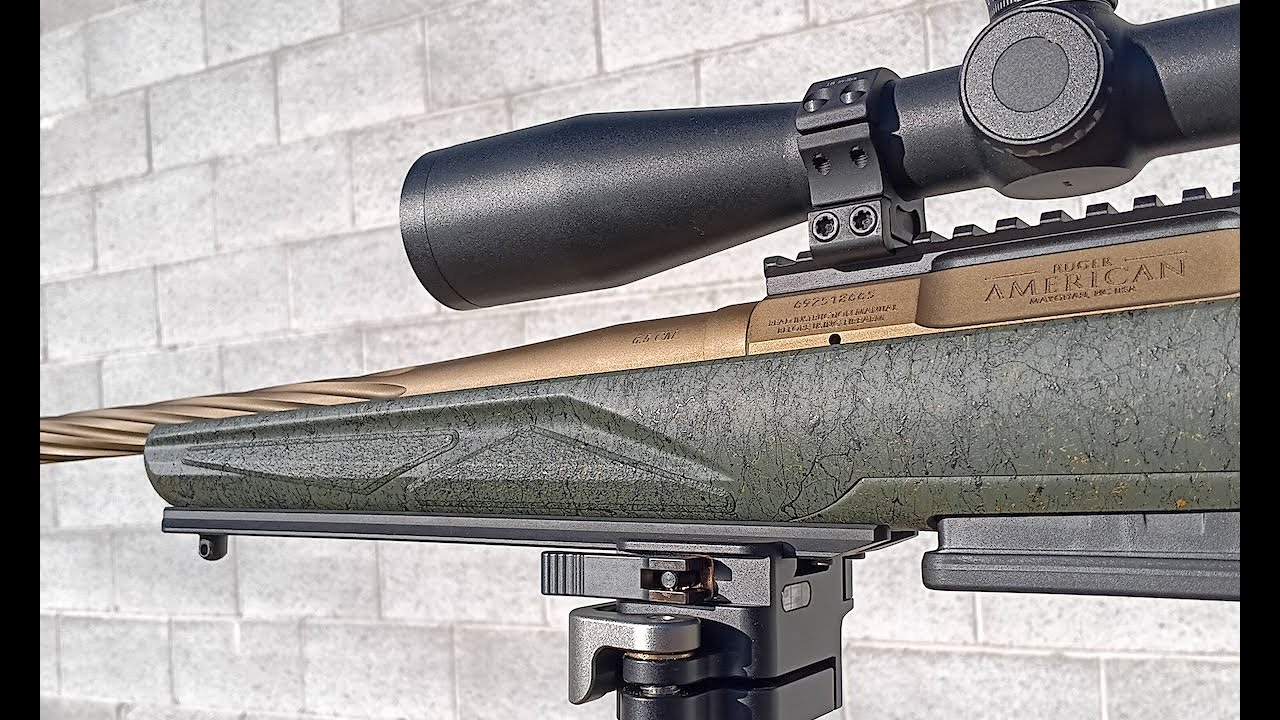 Ruger American Arca Rail Installation Guide - YouTube